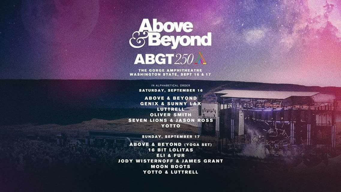 The Highly-Anticipated ABGT250 Lineup Has Arrived!